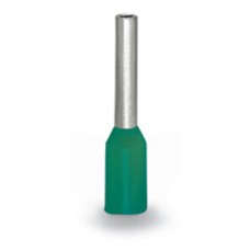 Bootlace Wire-End Ferrules : Bootlace Ferrule Green (6.0 MM)